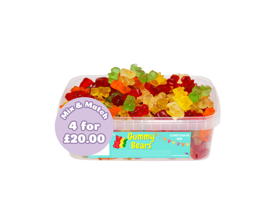 Gummy Bear Tub - Sweetzy