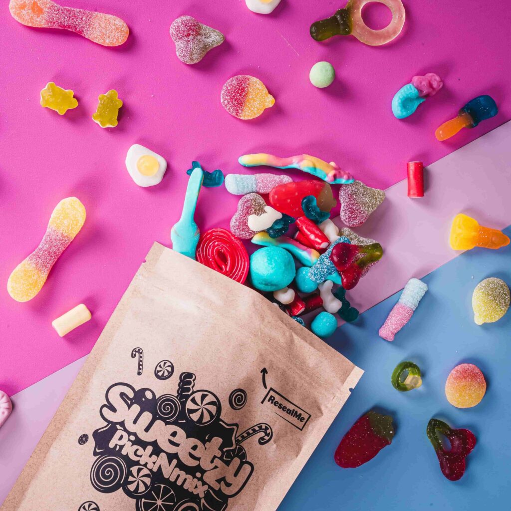 Vegan Sweets Pouch 250g | Vegan Pick n Mix, Free Delivery | Sweetzy