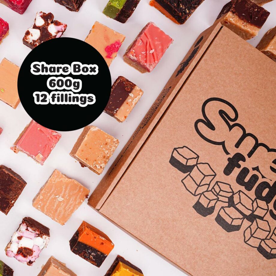 Custom Ultimate Share Fudge Box| Sweet Gift Boxes | Sweetzy