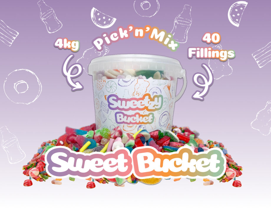 Custom 4KG Sweet Bucket | Shop For Online Picknmix | Sweetzy