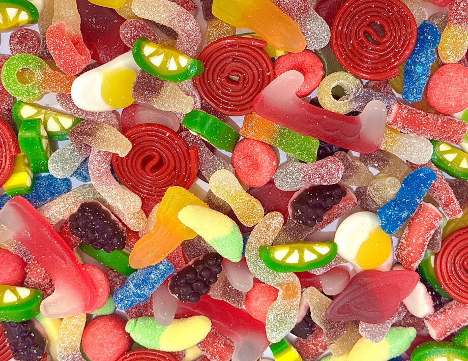 Fizzy & Non-Fizzy Pick n Mix Pouch Sweet Bundle | 1kg Sweet Bags